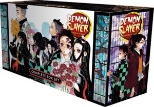 demon slayer: kimetsu no yaiba complete box set: includes volumes 1-23 with premium