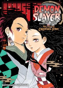 demon slayer: kimetsu no yaiba: the official coloring book