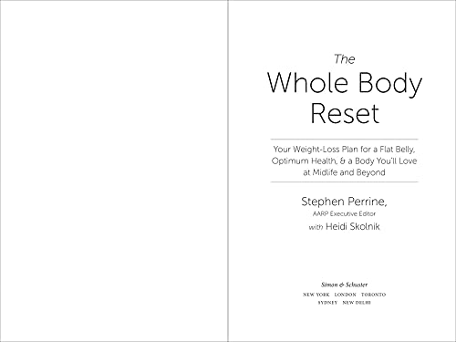 The Whole Body Reset: Your Weight-Loss Plan for a Flat Belly, Optimum Health & a Body You'll Love at Midlife and Beyond