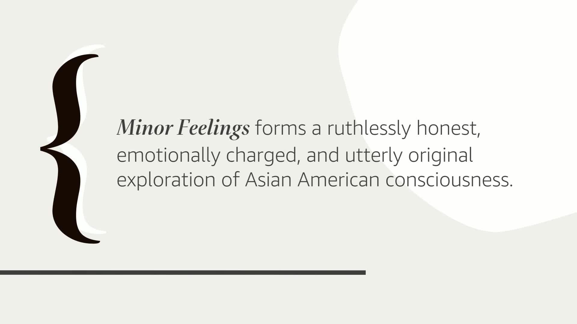 Minor Feelings: An Asian American Reckoning