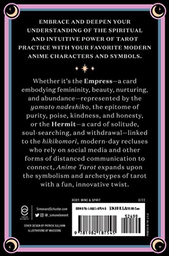 Anime Tarot Deck and Guidebook: Explore the Archetypes, Symbolism, and Magic in Anime