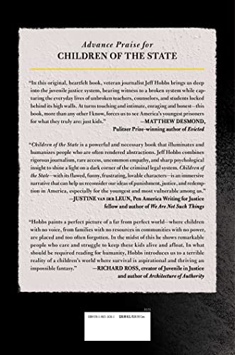 Children of the State: Stories of Survival and Hope in the Juvenile Justice System