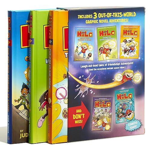 Hilo: Out-of-This-World Boxed Set: (A Graphic Novel Boxed Set)