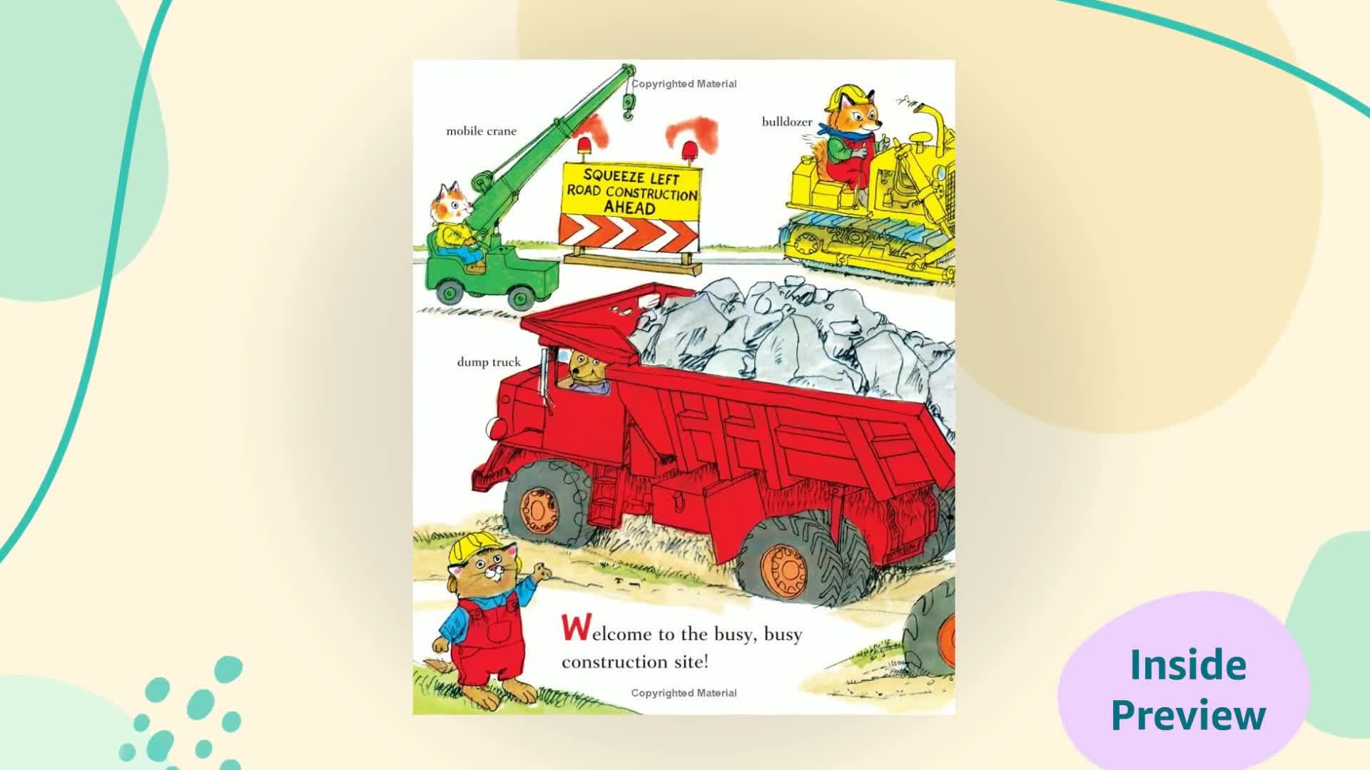 Richard Scarry's Busy Busy Construction Site (Richard Scarry's BUSY BUSY Board Books)