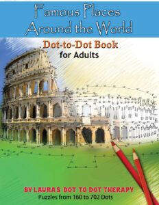 famous places around the world dot-to dot book for adults (dot to dot books for adults)