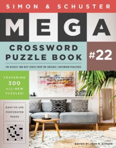 simon & schuster mega crossword puzzle book #22 (22) (s&s mega crossword puzzles)