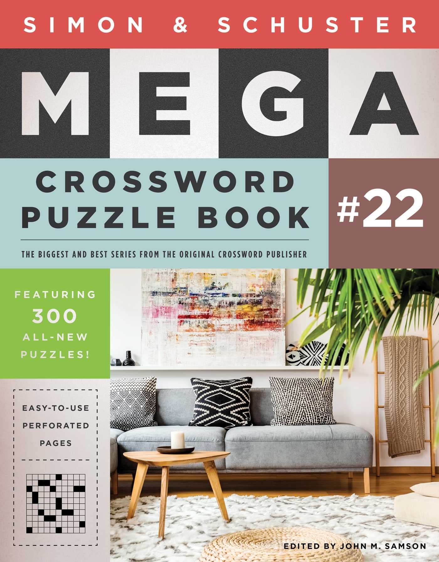 Simon & Schuster Mega Crossword Puzzle Book #22 (22) (S&S Mega Crossword Puzzles)