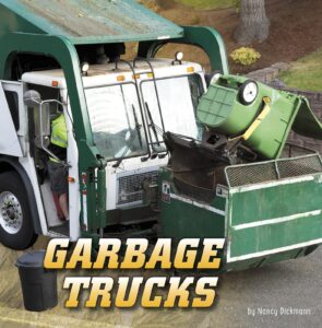 garbage trucks (wild about wheels)