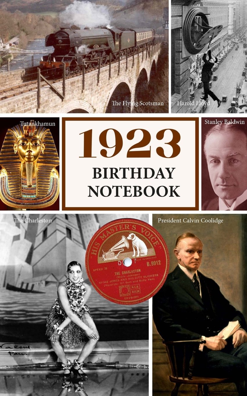 1923 Birthday Notebook: a great alternative to a card