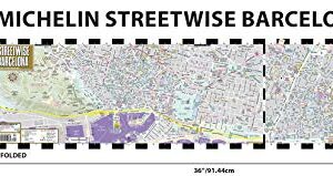 Streetwise Barcelona Map - Laminated City Center Street Map of Barcelona, Spain (Michelin Streetwise Maps)