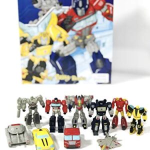 Transformers My Busy Books - Storybook, 10 figurines, playmat