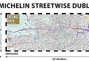 Streetwise Dublin Map - Laminated City Center Street Map of Dublin, Ireland (Michelin Streetwise Maps)