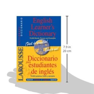 Larousse English Learner’s Dictionary: Diccionario para estudiantes de ingles (Spanish Edition)