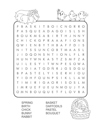 Easter Activity Book for Kids Ages 6-8: Easter Coloring Book, Dot to Dot, Maze Book, Kid Games, and Kids Activities (Fun Activities for Kids)