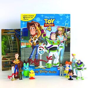 Disney / Pixar Toy Story 4 My Busy Books - Storybook, 10 figurines, playmat