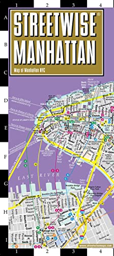 Streetwise Manhattan Map - Laminated City Center Street Map of Manhattan, New York (Michelin Streetwise Maps)