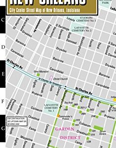 Streetwise New Orleans Map - Laminated City Center Street Map of New Orleans, Louisiana (Michelin Streetwise Maps)