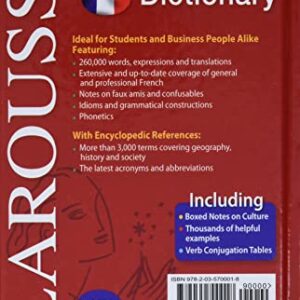 Larousse Concise French-English/English-French Dictionary (English and French Edition)