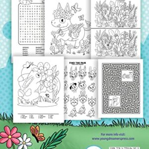 Easter Activity Book for Kids Ages 6-8: Easter Coloring Book, Dot to Dot, Maze Book, Kid Games, and Kids Activities (Fun Activities for Kids)