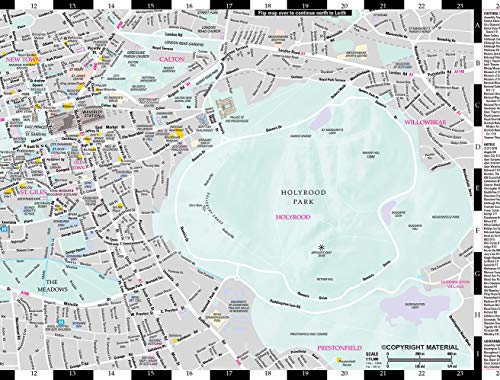 Streetwise Edinburgh Map - Laminated City Center Street Map of Edinburgh, Scotland (Michelin Streetwise Maps)