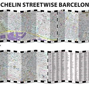 Streetwise Barcelona Map - Laminated City Center Street Map of Barcelona, Spain (Michelin Streetwise Maps)