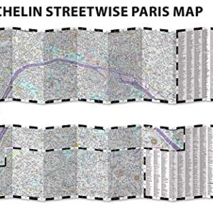 Streetwise Paris Map - Laminated City Center Street Map of Paris, France (Michelin Streetwise Maps)