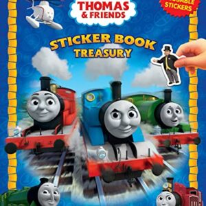 Thomas & Friends Sticker Book Treasury - Activity Books for kids, 350 reusable stickers, 96 pages of fun