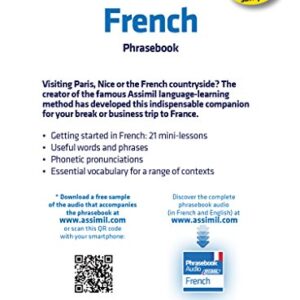 French: French Phrasebook (Includes 21 Language Lessons) (French Edition)