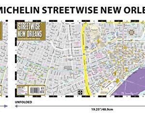 Streetwise New Orleans Map - Laminated City Center Street Map of New Orleans, Louisiana (Michelin Streetwise Maps)