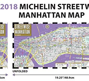 Streetwise Manhattan Map - Laminated City Center Street Map of Manhattan, New York (Michelin Streetwise Maps)