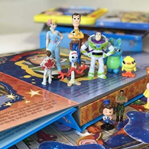 Disney / Pixar Toy Story 4 My Busy Books - Storybook, 10 figurines, playmat