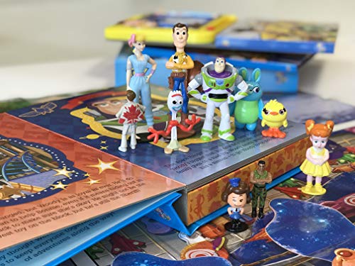 Disney / Pixar Toy Story 4 My Busy Books - Storybook, 10 figurines, playmat