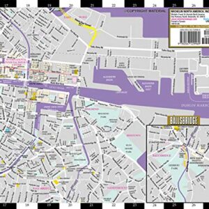 Streetwise Dublin Map - Laminated City Center Street Map of Dublin, Ireland (Michelin Streetwise Maps)