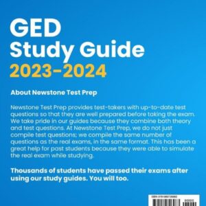 GED Study Guide 2023-2024: All Subjects + 723 Questions and Detailed Answer Explanations (3 Full-Length Exams + GED Test Prep)