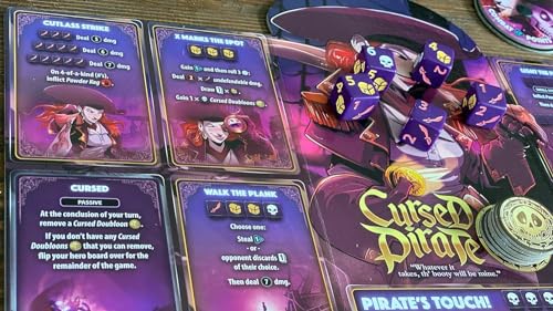 Dice Throne - Cursed Pirate vs Artificer