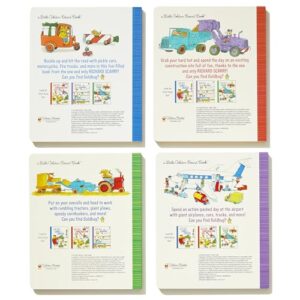 Richard Scarry's Busy Busy Boxed Set: Busy Busy Airport; Busy Busy Cars and Trucks; Busy Busy Construction Site; Busy Busy Farm (Richard Scarry's BUSY BUSY Board Books)