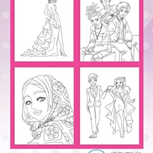 Fashion Coloring Book: For Kids Ages 6-8, 9-12 (Young Dreamers Coloring Books)