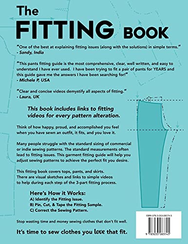 The Fitting Book: Make Sewing Pattern Alterations & Achieve the Perfect Fit You Desire