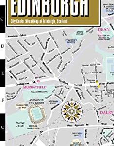 Streetwise Edinburgh Map - Laminated City Center Street Map of Edinburgh, Scotland (Michelin Streetwise Maps)