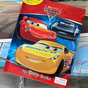 Disney / Pixar Cars 3 My Busy Books - Storybook, 10 figurines, playmat