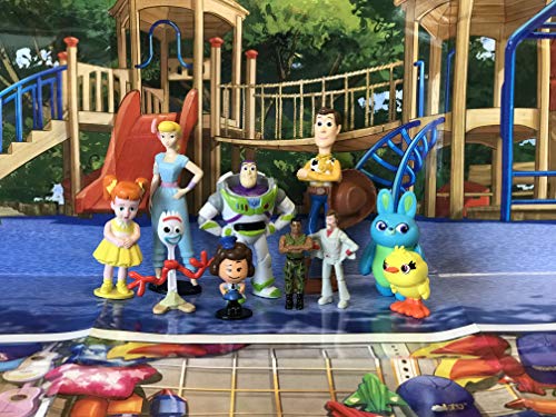 Disney / Pixar Toy Story 4 My Busy Books - Storybook, 10 figurines, playmat