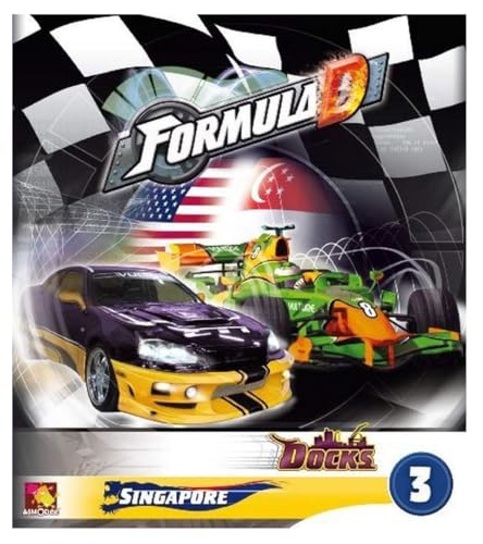 Formula D Board Game Austin - Nevada EXPANSION - Race An Iconic Circuit and Conquer Treacherous Tracks! Strategy Game for Kids & Adults, Ages 8+, 2-10 Players, 60 Minute Playtime, Made by Zygomatic