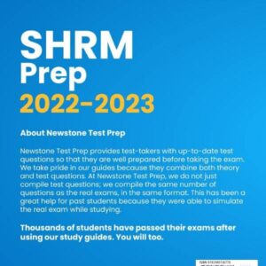 SHRM Prep 2022-2023: CP and SCP Study Guide + 480 Test Questions and Detailed Answer Explanations for the Society for Human Resource Management Exams