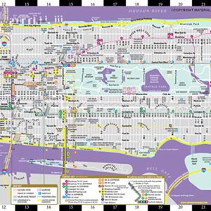 Streetwise Manhattan Map - Laminated City Center Street Map of Manhattan, New York (Michelin Streetwise Maps)