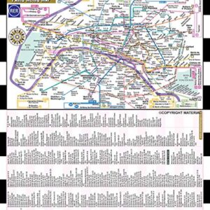 Streetwise Paris Map - Laminated City Center Street Map of Paris, France (Michelin Streetwise Maps)