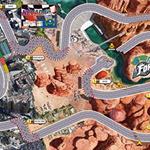 Formula D Board Game Austin - Nevada EXPANSION - Race An Iconic Circuit and Conquer Treacherous Tracks! Strategy Game for Kids & Adults, Ages 8+, 2-10 Players, 60 Minute Playtime, Made by Zygomatic