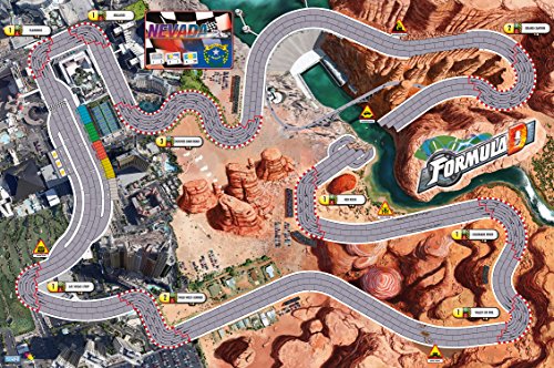 Formula D Board Game Austin - Nevada EXPANSION - Race An Iconic Circuit and Conquer Treacherous Tracks! Strategy Game for Kids & Adults, Ages 8+, 2-10 Players, 60 Minute Playtime, Made by Zygomatic