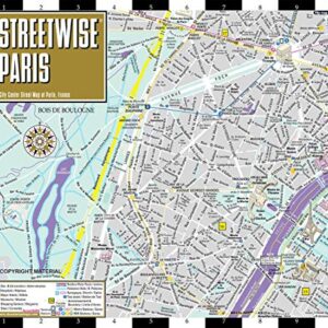 Streetwise Paris Map - Laminated City Center Street Map of Paris, France (Michelin Streetwise Maps)