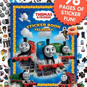 Thomas & Friends Sticker Book Treasury - Activity Books for kids, 350 reusable stickers, 96 pages of fun