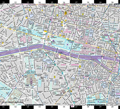 Streetwise Paris Map - Laminated City Center Street Map of Paris, France (Michelin Streetwise Maps)